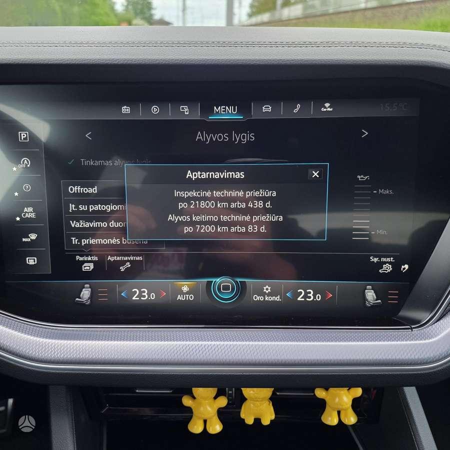 Grey Volkswagen Touareg 2021 in Vilnius, with an engine capacity of 3.00 L and mileage of 199 thousand km for 36000 €, photo 28 on AUTOMOTO.COM.LV