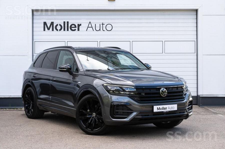Pelēks Volkswagen Touareg 2022 Rīga, ar dzinēja tilpumu 3.00 L un nobraukumu 103 tūkst. km par 45700 €, foto 3 vietnē AUTOMOTO.COM.LV