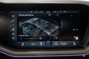 Pelēks Volkswagen Touareg 2023 Viļņa, ar dzinēja tilpumu 3.00 L un nobraukumu 75 tūkst. km par 55900 €, foto 19 vietnē AUTOMOTO.COM.LV