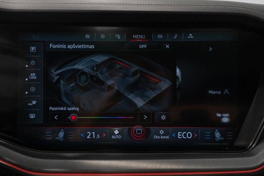 Pelēks Volkswagen Touareg 2023 Viļņa, ar dzinēja tilpumu 3.00 L un nobraukumu 101 tūkst. km par 46900 €, foto 24 vietnē AUTOMOTO.COM.LV