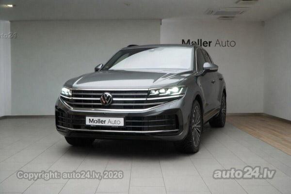 Pelēks Volkswagen Touareg 2024 Tallina, ar dzinēja tilpumu 3.00 L un nobraukumu 36 tūkst. km par 69550 €, foto 1 vietnē AUTOMOTO.COM.LV