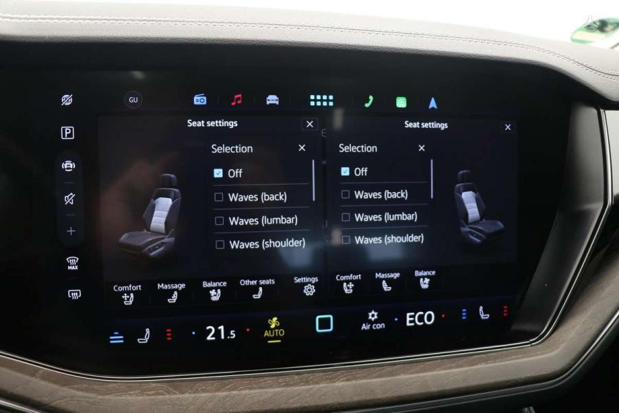 Pelēks Volkswagen Touareg 2024 Viļņa, ar dzinēja tilpumu 3.00 L un nobraukumu 65 tūkst. km par 55490 €, foto 25 vietnē AUTOMOTO.COM.LV