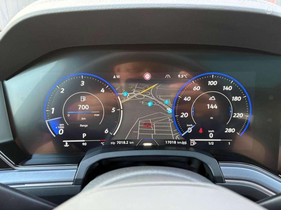 Pelēks Volkswagen Touareg 2025 Viļņa, ar dzinēja tilpumu 2.97 L un nobraukumu 17 tūkst. km par 75500 €, foto 27 vietnē AUTOMOTO.COM.LV