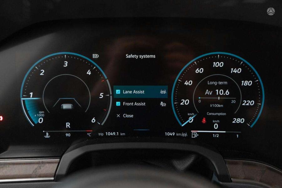 Pelēks Volkswagen Touareg 2025 Viļņa, ar dzinēja tilpumu 3.00 L un nobraukumu 41 tūkst. km par 55900 €, foto 14 vietnē AUTOMOTO.COM.LV