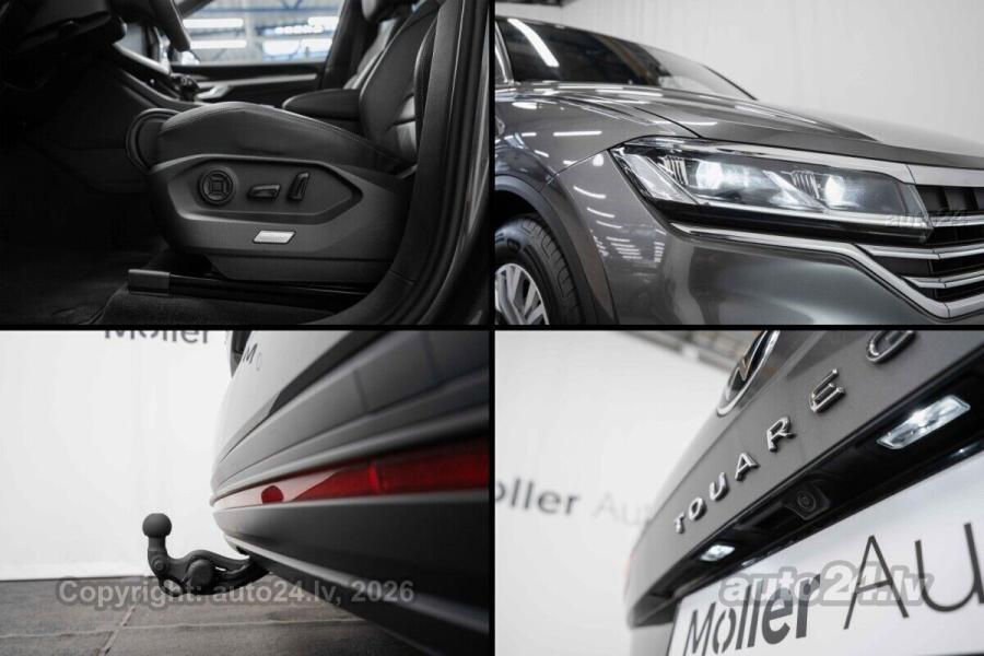 Grey Volkswagen Touareg 2023 in Tallinn, with an engine capacity of 3.00 L and mileage of 151 thousand km for 39200 €, photo 13 on AUTOMOTO.COM.LV