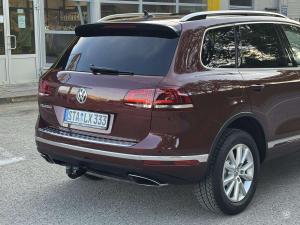 Sarkans Volkswagen Touareg 2017 Jonava, ar dzinēja tilpumu 3.00 L un nobraukumu 247 tūkst. km par 15999 €, foto 12 vietnē AUTOMOTO.COM.LV