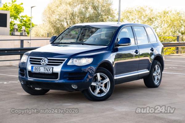 Volkswagen Touareg 2008 Tartu, ar dzinēja tilpumu 3.00 L un nobraukumu 369 tūkst. km par 5499 €, foto 1 vietnē AUTOMOTO.COM.LV