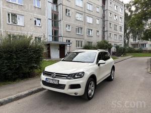 Белый Фольксваген Туарег 2010 в Рига, объемом двигателя 3.00 л и пробегом 230 тыс. км за 12100 €, фото 11 на AUTOMOTO.COM.LV