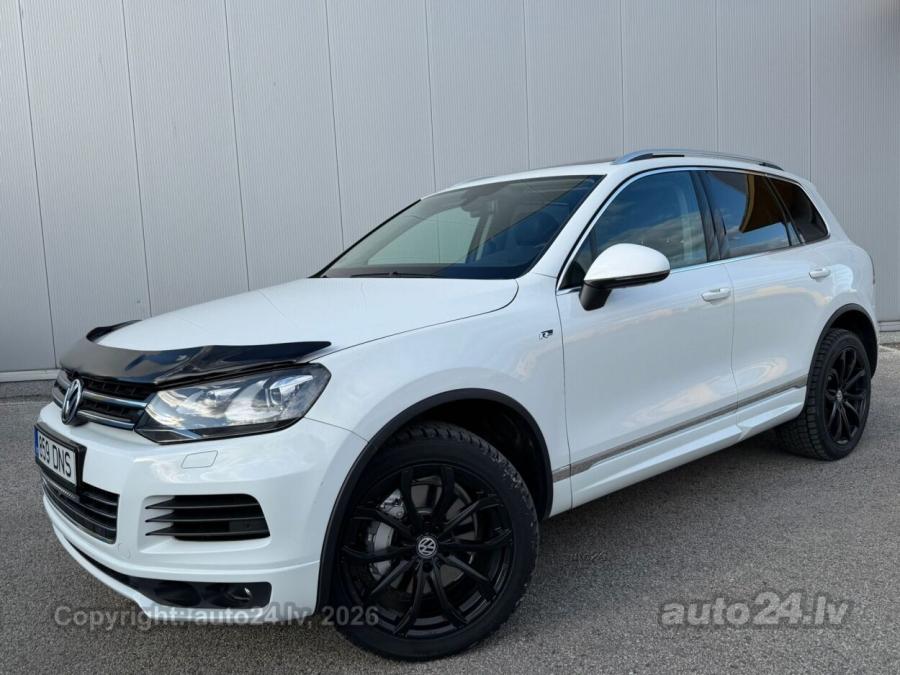 White Volkswagen Touareg 2012 in Tartu, with an engine capacity of 4.10 L and mileage of 280 thousand km for 14900 €, photo 1 on AUTOMOTO.COM.LV