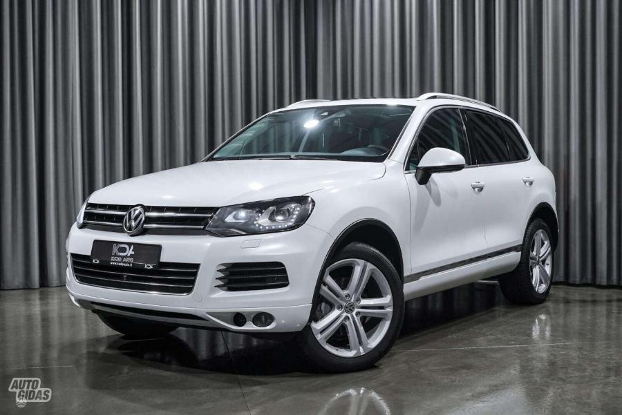Balts Volkswagen Touareg 2014 Marijampole, ar dzinēja tilpumu 3.00 L un nobraukumu 237 tūkst. km par 14450 €, foto 2 vietnē AUTOMOTO.COM.LV