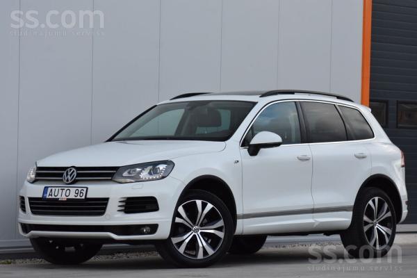 Balts Volkswagen Touareg 2014 Rīga, ar dzinēja tilpumu 3.00 L un nobraukumu 242 tūkst. km par 15750 €, foto 1 vietnē AUTOMOTO.COM.LV