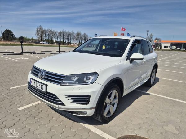 Белый Фольксваген Туарег 2015 в Вильнюс, объемом двигателя 3.00 л и пробегом 262 тыс. км за 11200 €, фото 5 на AUTOMOTO.COM.LV