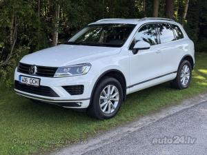 Balts Volkswagen Touareg 2017 Tallina, ar dzinēja tilpumu 3.00 L un nobraukumu 256 tūkst. km par 14490 €, foto  vietnē AUTOMOTO.COM.LV