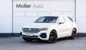 Balts Volkswagen Touareg 2019 Rīga, ar dzinēja tilpumu 4.00 L un nobraukumu 159 tūkst. km par 39950 €, foto 1 vietnē AUTOMOTO.COM.LV