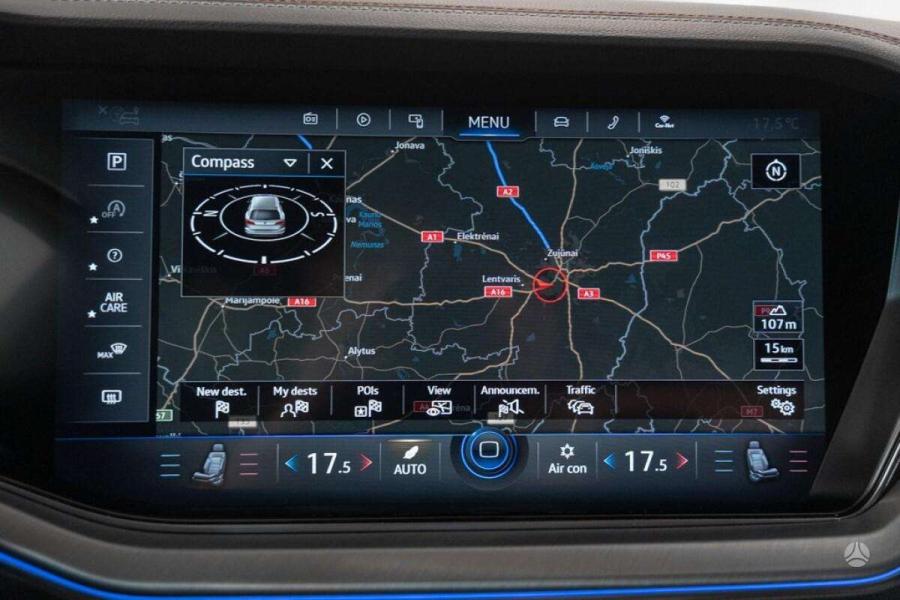 Balts Volkswagen Touareg 2023 Viļņa, ar dzinēja tilpumu 3.00 L un nobraukumu 135 tūkst. km par 45250 €, foto 17 vietnē AUTOMOTO.COM.LV