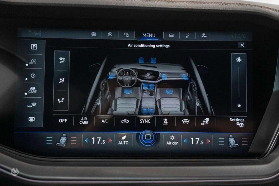 Balts Volkswagen Touareg 2023 Viļņa, ar dzinēja tilpumu 3.00 L un nobraukumu 135 tūkst. km par 45250 €, foto 21 vietnē AUTOMOTO.COM.LV