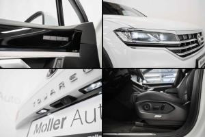 White Volkswagen Touareg 2023 in Tallinn, with an engine capacity of 3.00 L and mileage of 150 thousand km for 40900 €, photo 15 on AUTOMOTO.COM.LV