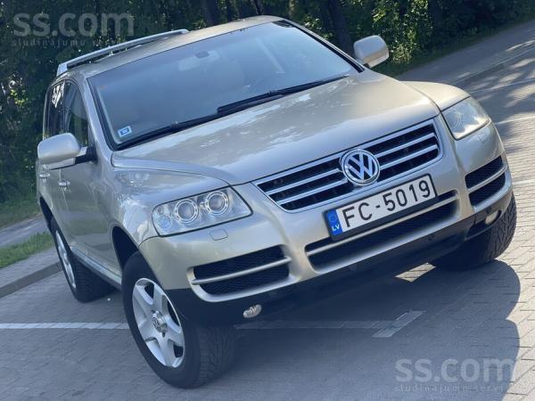 Dzeltens Volkswagen Touareg 2005 Jūrmala, ar dzinēja tilpumu 2.50 L un nobraukumu 0 tūkst. km par 2850 €, foto 5 vietnē AUTOMOTO.COM.LV