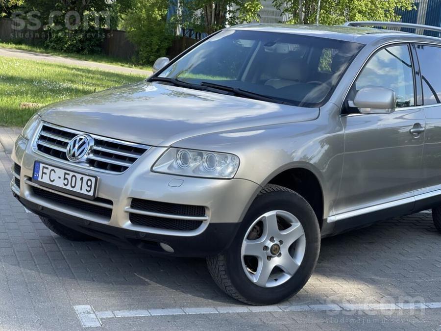Dzeltens Volkswagen Touareg 2005 Jūrmala, ar dzinēja tilpumu 2.50 L un nobraukumu 0 tūkst. km par 2850 €, foto 6 vietnē AUTOMOTO.COM.LV