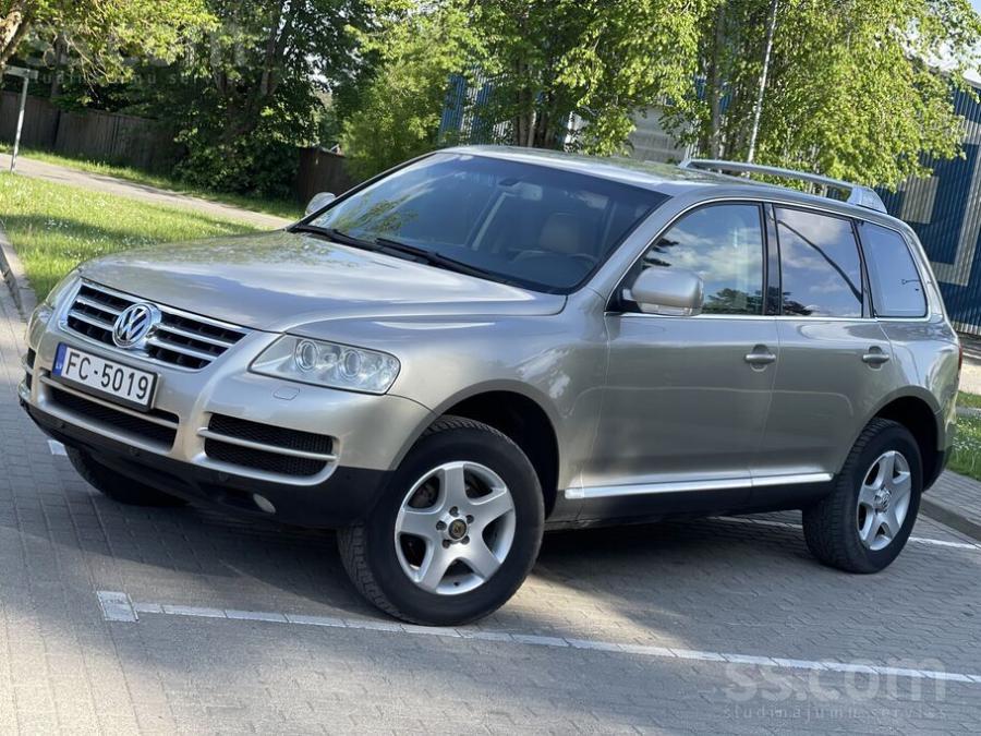 Dzeltens Volkswagen Touareg 2005 Jūrmala, ar dzinēja tilpumu 2.50 L un nobraukumu 0 tūkst. km par 2850 €, foto 10 vietnē AUTOMOTO.COM.LV