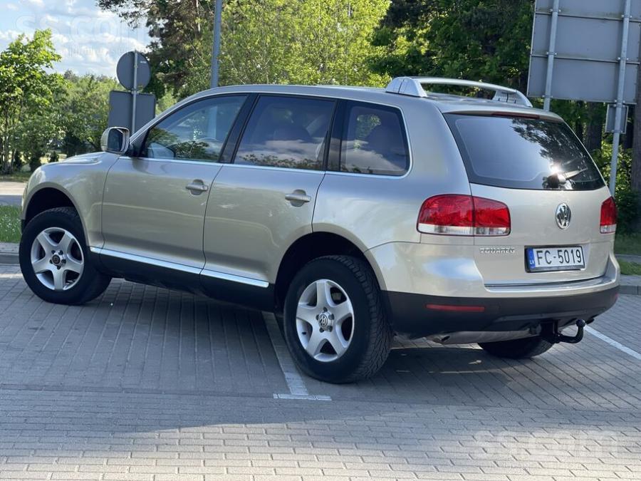 Dzeltens Volkswagen Touareg 2005 Jūrmala, ar dzinēja tilpumu 2.50 L un nobraukumu 0 tūkst. km par 2850 €, foto 15 vietnē AUTOMOTO.COM.LV