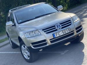 Dzeltens Volkswagen Touareg 2005 Rīga, ar dzinēja tilpumu 2.50 L un nobraukumu 260 tūkst. km par 2850 €, foto 13 vietnē AUTOMOTO.COM.LV