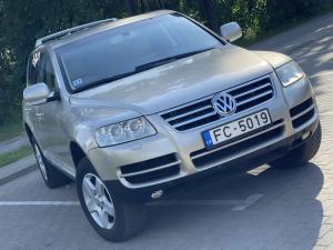 Dzeltens Volkswagen Touareg 2005 Rīga, ar dzinēja tilpumu 2.50 L un nobraukumu 260 tūkst. km par 2850 €, foto 14 vietnē AUTOMOTO.COM.LV