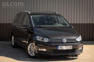 Black Volkswagen Touran 2016 in Talsi, with an engine capacity of 1.60 L and mileage of 265 thousand km for 7990 €, photo  on AUTOMOTO.COM.LV