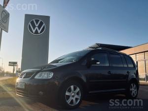 Black Volkswagen Touran 2004 in Riga, with an engine capacity of 1.90 L and mileage of 314 thousand km for 2250 €, photo  on AUTOMOTO.COM.LV