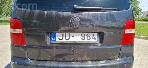 Melns Volkswagen Touran 2004 Dobele, ar dzinēja tilpumu 2.00 L un nobraukumu 436 tūkst. km par 670 €, foto 10 vietnē AUTOMOTO.COM.LV