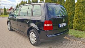 Melns Volkswagen Touran 2005 Valmiera, ar dzinēja tilpumu 1.90 L un nobraukumu 294 tūkst. km par 3100 €, foto 6 vietnē AUTOMOTO.COM.LV