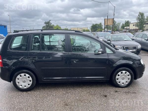Black Volkswagen Touran 2006 in Riga, with an engine capacity of 2.00 L and mileage of 0 thousand km for 2450 €, photo 1 on AUTOMOTO.COM.LV