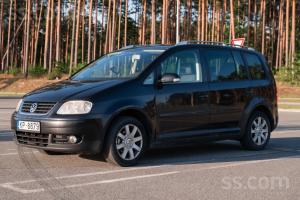 Melns Volkswagen Touran 2006 Rīga, ar dzinēja tilpumu 2.00 L un nobraukumu 439 tūkst. km par 1890 €, foto  vietnē AUTOMOTO.COM.LV
