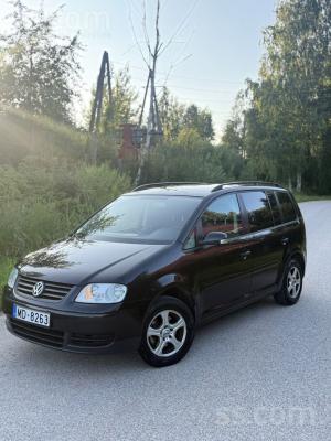 Черный Фольксваген Туран 2006 в Кулдига, объемом двигателя 1.90 л и пробегом 349 тыс. км за 1600 €, фото  на AUTOMOTO.COM.LV