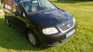 Black Volkswagen Touran 2006 in Ogre, with an engine capacity of 1.90 L and mileage of 360 thousand km for 2450 €, photo  on AUTOMOTO.COM.LV