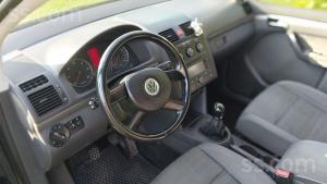 Black Volkswagen Touran 2006 in Ogre, with an engine capacity of 1.90 L and mileage of 360 thousand km for 2450 €, photo 6 on AUTOMOTO.COM.LV