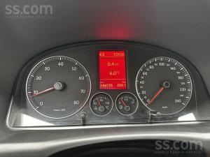 Black Volkswagen Touran 2007 in Jurmala, with an engine capacity of 1.40 L and mileage of 195 thousand km for 4590 €, photo 27 on AUTOMOTO.COM.LV
