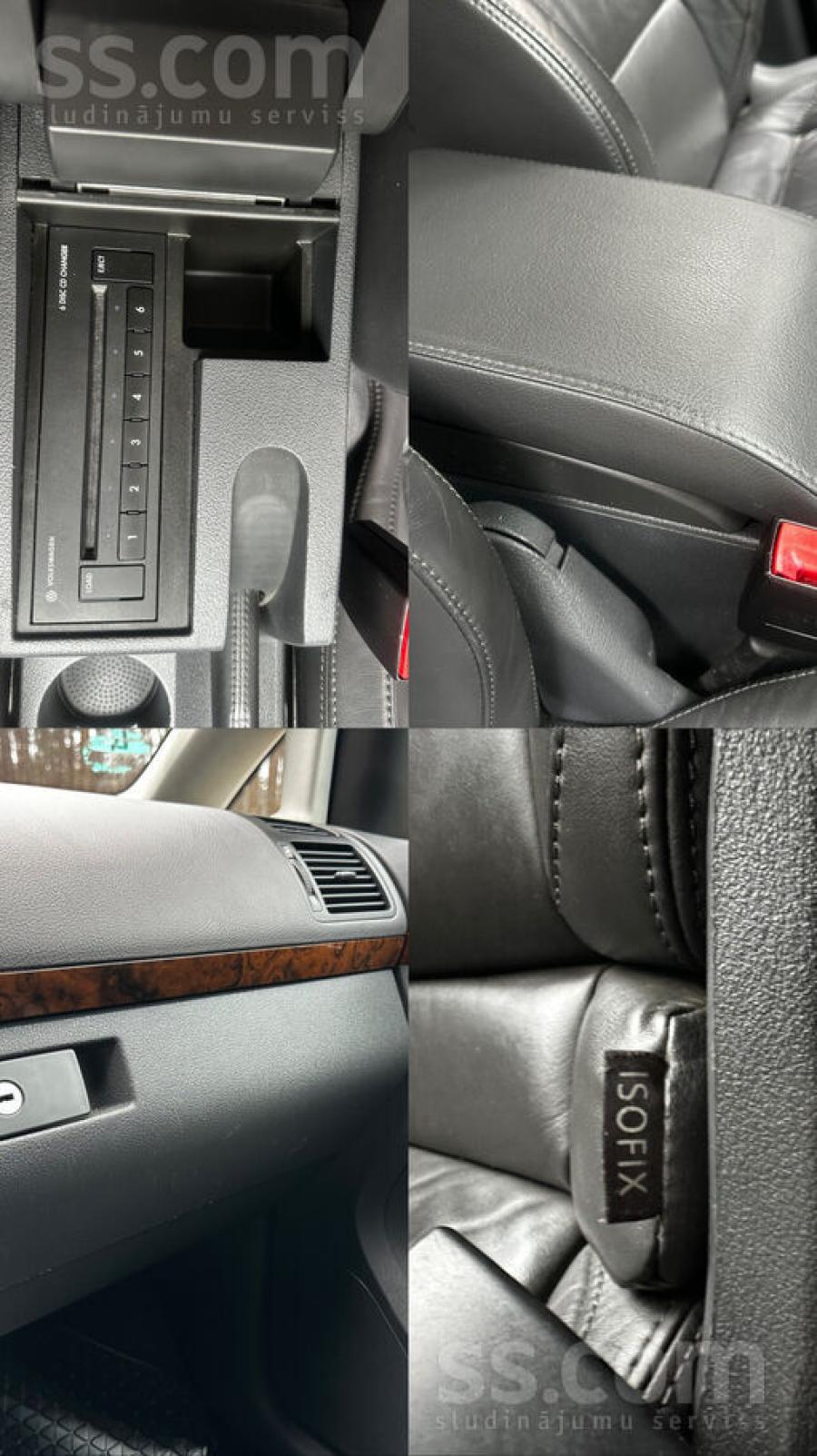 Black Volkswagen Touran 2007 in Jurmala, with an engine capacity of 1.40 L and mileage of 195 thousand km for 4590 €, photo 32 on AUTOMOTO.COM.LV
