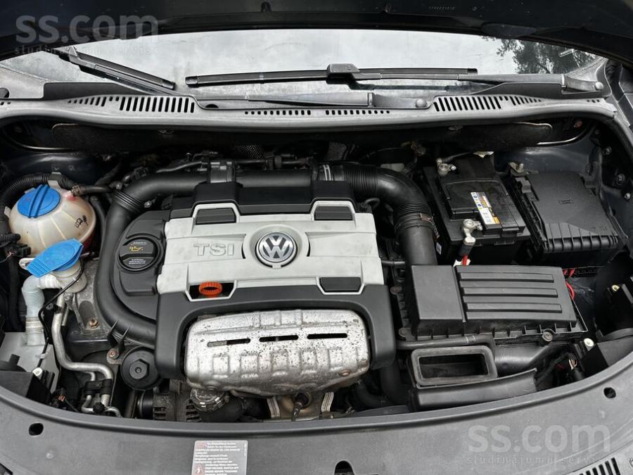 Black Volkswagen Touran 2007 in Jurmala, with an engine capacity of 1.40 L and mileage of 195 thousand km for 4590 €, photo 34 on AUTOMOTO.COM.LV