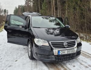 Black Volkswagen Touran 2008 in Jelgava, with an engine capacity of 1.40 L and mileage of 221 thousand km for 3590 €, photo  on AUTOMOTO.COM.LV