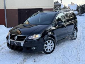 Black Volkswagen Touran 2009 in Kedainiai, with an engine capacity of 1.97 L and mileage of 268 thousand km for 4250 €, photo  on AUTOMOTO.COM.LV
