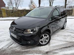 Black Volkswagen Touran 2010 in Vilkaviskis, with an engine capacity of 1.60 L and mileage of 251 thousand km for 5299 €, photo  on AUTOMOTO.COM.LV