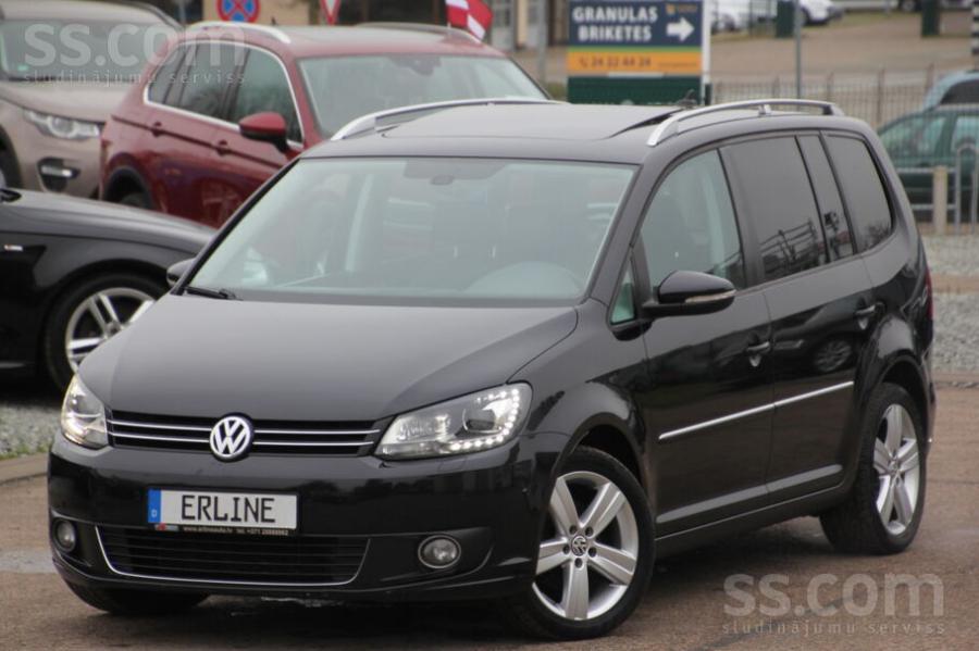Черный Фольксваген Туран 2010 в Тукумс, объемом двигателя 1.40 л и пробегом 235 тыс. км за 5990 €, фото 20 на AUTOMOTO.COM.LV