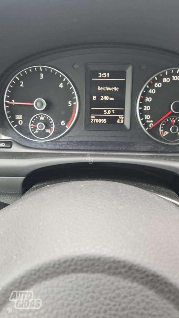 Black Volkswagen Touran 2010 in Siauliai, with an engine capacity of 1.60 L and mileage of 270 thousand km for 4700 €, photo 9 on AUTOMOTO.COM.LV