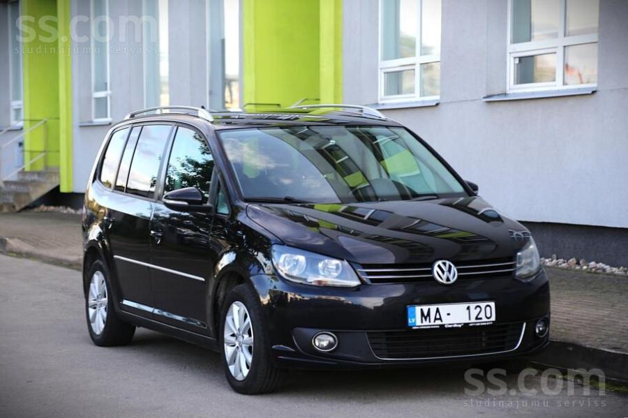 Melns Volkswagen Touran 2010 Rīga, ar dzinēja tilpumu 2.00 L un nobraukumu 325 tūkst. km par 3795 €, foto 5 vietnē AUTOMOTO.COM.LV