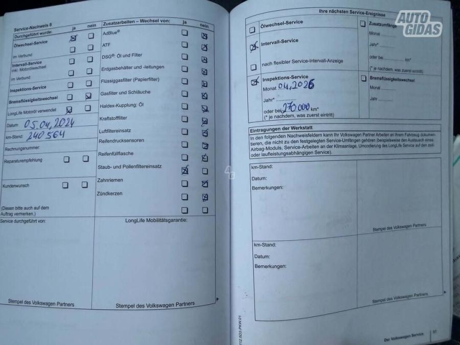 Черный Фольксваген Туран 2011 в Мажейкяй, объемом двигателя 1.60 л и пробегом 274 тыс. км за 5250 €, фото 36 на AUTOMOTO.COM.LV