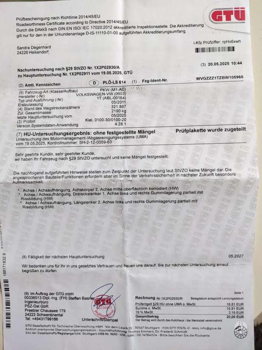 Черный Фольксваген Туран 2011 в Мариямполе, объемом двигателя 1.97 л и пробегом 339 тыс. км за 5150 €, фото 20 на AUTOMOTO.COM.LV