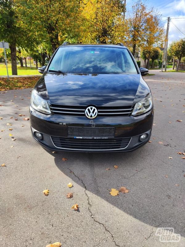 Melns Volkswagen Touran 2011 Kelmė, ar dzinēja tilpumu 2.00 L un nobraukumu 314 tūkst. km par 4850 €, foto 8 vietnē AUTOMOTO.COM.LV