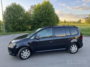 Black Volkswagen Touran 2012 in Riga, with an engine capacity of 2.00 L and mileage of 0 thousand km for 5100 €, photo 3 on AUTOMOTO.COM.LV