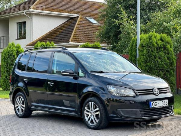 Melns Volkswagen Touran 2012 Rīga, ar dzinēja tilpumu 1.40 L un nobraukumu 244 tūkst. km par 6500 €, foto 6 vietnē AUTOMOTO.COM.LV